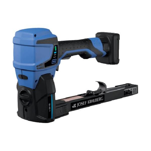 《メーカー》シグノード（株）《品番》JK-A560B《特長》●コの字針を使用する封緘作業において、エアーホース、電源コードの取り回しがなく作業場環境が快適に保てます。●手動工具などによる作業負担軽減に適しています。●針長さ、深さ、カシメ量の...