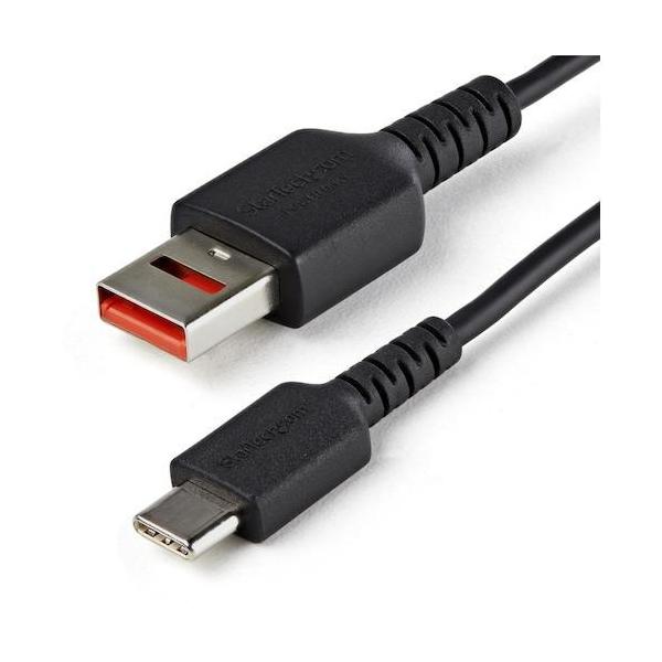 《メーカー》ＳＴＡＲＴＥＣＨ．ＣＯＭ社《品番》USBSCHAC1M《特長》●データピンを抜いた充電専用の設計です。●USBーAポートでUSBーCデバイスを充電します。●5V2.4A(最大12W)出力に対応しています。●データ転送を物理的にカ...