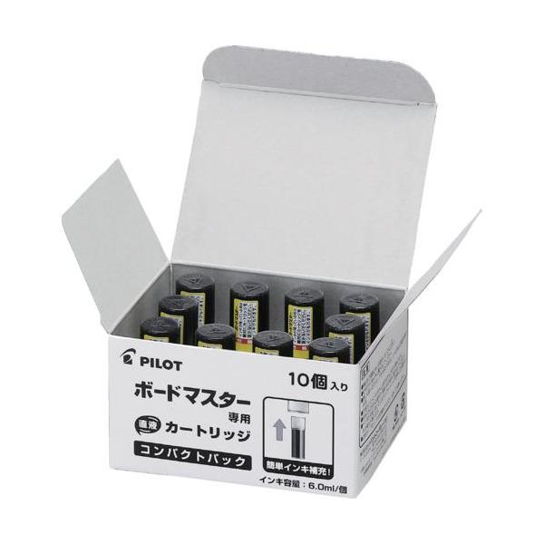 《メーカー》（株）パイロットコーポレーション《品番》WMRF8010B《特長》●濃くはっきり書けるボードマスター専用カートリッジです。《用途》《仕様》●色:ブラック●長さ(mm):54.7●容量(ml):《仕様２》●ボードマーカー／ボードマ...