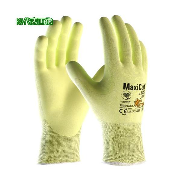 《メーカー》ＡＴＧ社《品番》44-3745FY-M《特長》●特許取得のマイクロ発泡ニトリルコーティングは熱と蒸れを360°全方向から放出し、手の温度を最適に保ちます。●マキシカット［［Ｒ上］］・ウルトラ［［ＴＭ上］］は、従来のマキシカット［...