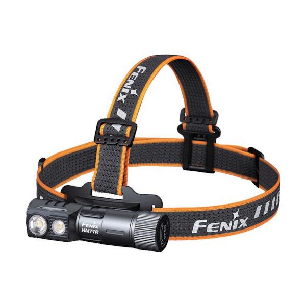 《メーカー》ＦＥＮＩＸ社《品番》HM71R《特長》●ヘッドランプや懐中電灯として使用できます。●親指サイズのスイッチ採用で操作性が向上します。《用途》《仕様》●明るさ(lm):2700●幅(mm):106●奥行(mm):45●高さ(mm):...