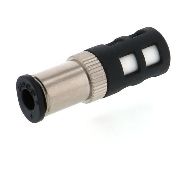 《メーカー》（株）日本ピスコ《品番》ST4《特長》●機器の排気ポートに取付けて、排気音を軽減します。●消音効果に優れ、長寿命です。●用途に合わせた、3タイプをご用意しています。●株式会社日本ピスコ公式サイトにてCADデータを提供しております...