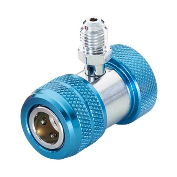 《メーカー》（株）イチネンＴＡＳＣＯ《品番》TA163SH-4《特長》●R134aカーエアコンの冷媒封入及び冷媒回収時に使用します。（一部車種によっては取付けられないものもあります。）《用途》《仕様》●適合サイズ:M10×P1.5《仕様２》...