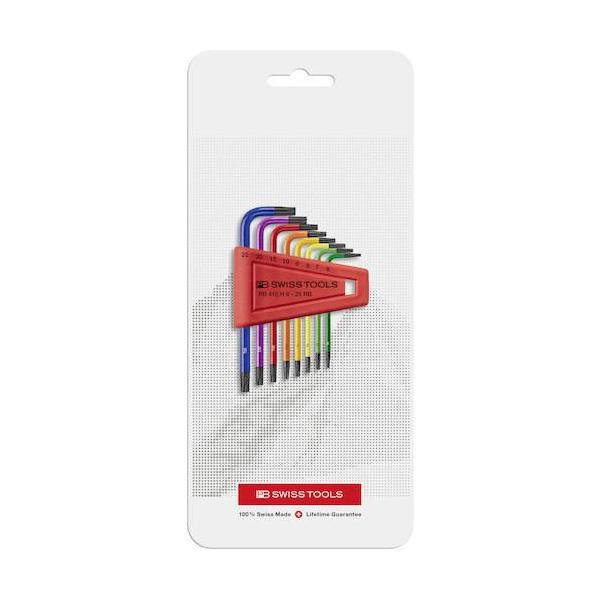 《メーカー》ＰＢスイスツールズ社《品番》410H6-25RBCN《特長》●スタンダードなL型レインボーヘックスローブレンチのセットです。●セットを綺麗に収納できるホルダー付きです。●台紙付きパッケージです。《用途》●レインボーカラーでサイズ...