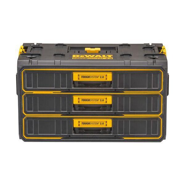 《メーカー》スタンレーブラック・アンド・デッカー《品番》DWST08330-1《特長》●ハーフサイズ用アダプター付きです。《用途》●収納・取り出しやすい３段引き出し収納です。《仕様》●色:黒●外形寸法(mm)間口:541●外形寸法(mm)奥...