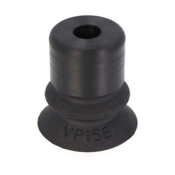 《メーカー》（株）日本ピスコ《品番》VP15BN《特長》《用途》《仕様》●パッド外径(mm):Φ15●ベローズ段数(段):1.5●タイプ:ベローズ《仕様２》《原産国（名称）》日本《材質／仕上》●NBR《セット内容／付属品》《注意》《JANコ...