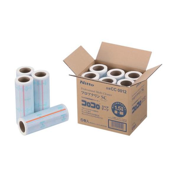 《メーカー》（株）ニトムズ《品番》CC0012《特長》●屋内のどんな床でも、対応できるマルチタイプのコロコロです。●1巻あたりの長さを長くしたコンパクト設計で、取り替え回数とごみ量を削減です。●環境配慮型のecoパッケージです。《用途》●オ...