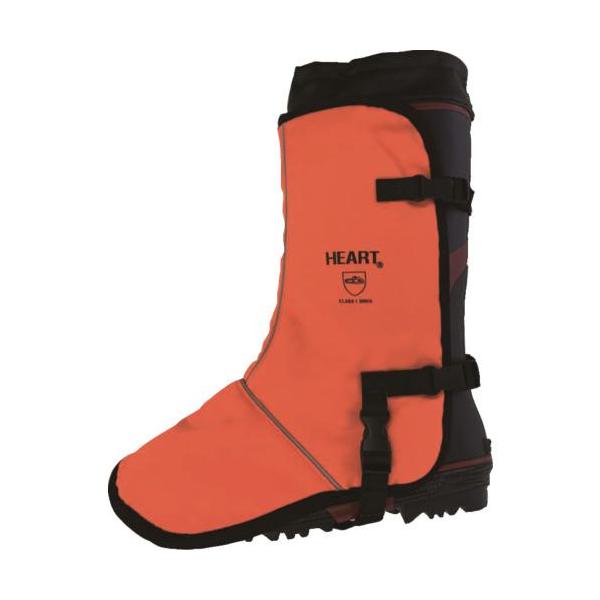 《メーカー》（株）ハートフル・ジャパン《品番》HT-C001-OR《特長》●９層繊維（チャップス素材）でチェーンソーから脚を保護します。●軽量で柔らかく安全性も抜群です。《用途》●チェーンソー防護用。《仕様》●色:オレンジ●サイズ:フリー●...