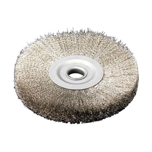 《メーカー》高島産業（株）《品番》WH-2006《特長》●単品もしくは積層ブラシとして使用できます。●厳選された毛材を使用しておりますので耐研磨性、耐摩耗性に優れています。《用途》●ゴム製品、プラスチック部品のスラッシュ取り●アルミ、銅、真...