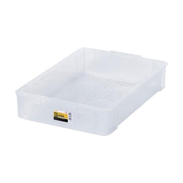 《メーカー》アイリスオーヤマ（株）《品番》B-15R-CL《特長》●収納用品として暮らしのさまざまな場面で多目的に活用できるBOXコンテナです。《用途》●収納に。《仕様》●容量(L):12.8●色:クリア●外形寸法(mm)間口:513●外形...