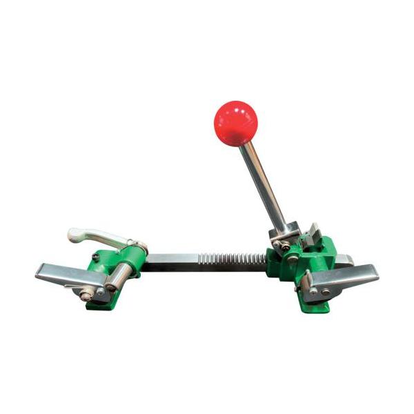 《メーカー》小島鋼業（株）《品番》KK4E-PP《特長》●エステルバンド専用機で長尺のまま使用出来る便利な機種です。《用途》《仕様》●適合バンド幅(mm):10〜19●適合バンド:エステルバンド●バンド厚さ(mm):0.4〜0.6●全長(m...