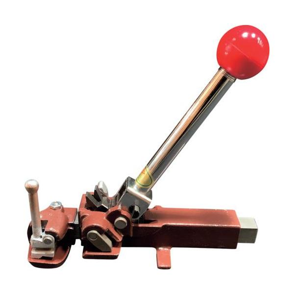 《メーカー》小島鋼業（株）《品番》KK9《特長》●帯鉄用の引締機です。●耐久性に優れ、手軽に取扱いも簡単です。●帯鉄は長尺のまま使用する事も出来ます。《用途》●角物、丸物、異形小型の梱包引締めに。《仕様》●適合バンド幅(mm):10〜19●...