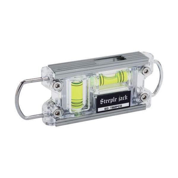 《メーカー》新潟精機（株）《品番》ED-TB2PCG《特長》●化学の力と匠の技で金属を「化匠」する「スワオメッキ」と水平器メーカー「エビス」とのコラボ商品です。●黒色メッキ(パールコバルト)を纏う光の結晶、現場で輝く存在感です。●当社比3倍...