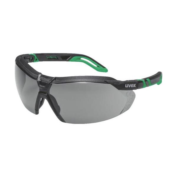 《メーカー》ＵＶＥＸ社《品番》9183041《特長》●ツル調整も可能なので、より顔にフィットする遮光メガネです。《用途》《仕様》●レンズ色:グレー●テンプル色:ブラック×グリーン●幅(mm):150●高さ(mm):60●長さ(mm):58●...