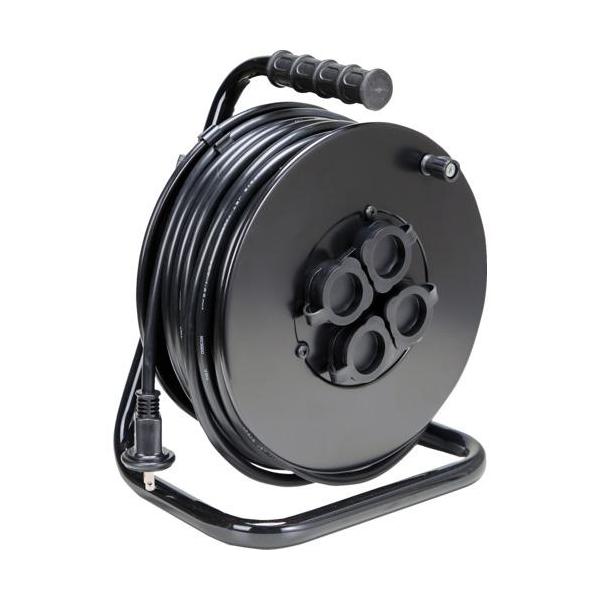 《メーカー》トラスコ中山（株）《品番》ODL-30MBK《特長》●防雨キャップ付きで屋外で使用できます。●持ち手のゴムを長くすることで、持ちやすく運びやすい仕様になっています。●コンセント4つ付です。《用途》●各種屋外の電源コード確保に《仕...