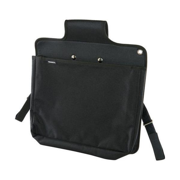 《メーカー》トラスコ中山（株）《品番》TOPDBCBK《特長》●台車ハンドルに取り付けて伝票や小物を入れることができます。●台車のデッドスペースを活用します。《用途》●商品運搬時、ピッキングなどの作業時に活躍。《仕様》●色:ブラック●長さ(...