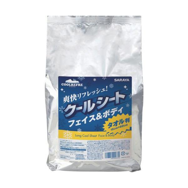 《メーカー》サラヤ（株）《品番》42478《特長》●首かけできるタオル判60cmで、服の内側にしまえて快適に作業ができます。●清涼成分配合で爽快感があり、リフレッシュします。《用途》●作業後の汗やニオイもしっかりふき取るヒンヤリ快適クールシ...