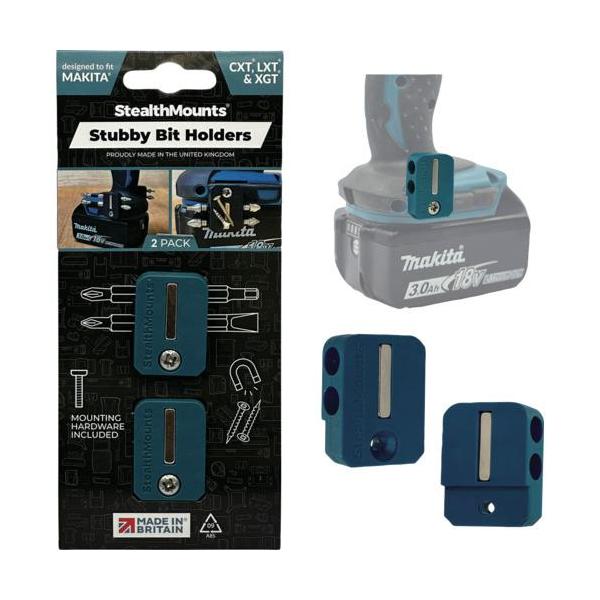 《メーカー》ＳｔｅａｌｔｈＭｏｕｎｔｓ社《品番》BH-MK-S-BLU-2《特長》●マキタ（Makita）のインパクトドライバーに設置できるマグネットビットホルダーです。 ●露出してるマグネットの強力な磁気により、様々な角度から余ったビスな...