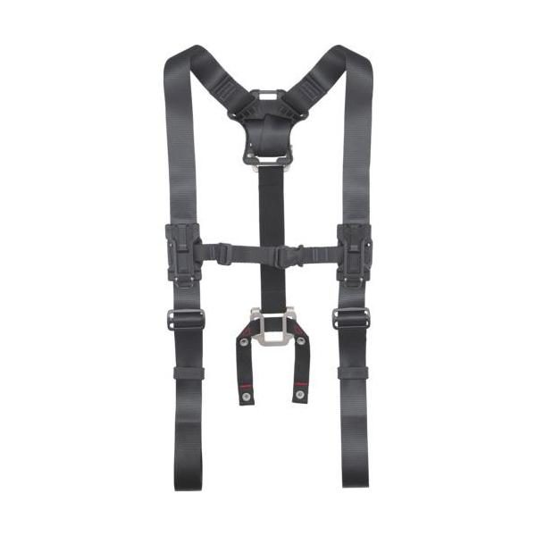 《メーカー》（株）ＴＪＭデザイン《品番》SFSSF-BK《特長》●胴ベルト（墜落制止用器具・ワークポジショニング用器具兼用）が必要です●新設計縦ベルト用セフホルダー樹脂を2個装備しています。●腰周りと強固に連結し、腰の重量負荷を軽減する胴当...