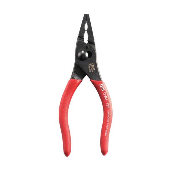 《メーカー》（株）ＩＰＳ　ＰＬＩＥＲＳ《品番》DVM-135《特長》●精密作業を強力サポートで先端アヤメ形状でしっかりキャッチできます。●【アヤメ形状とは？】溝が交差する網目のような模様であり、ダイヤモンド形状の模様を作り出す加工方法です。...