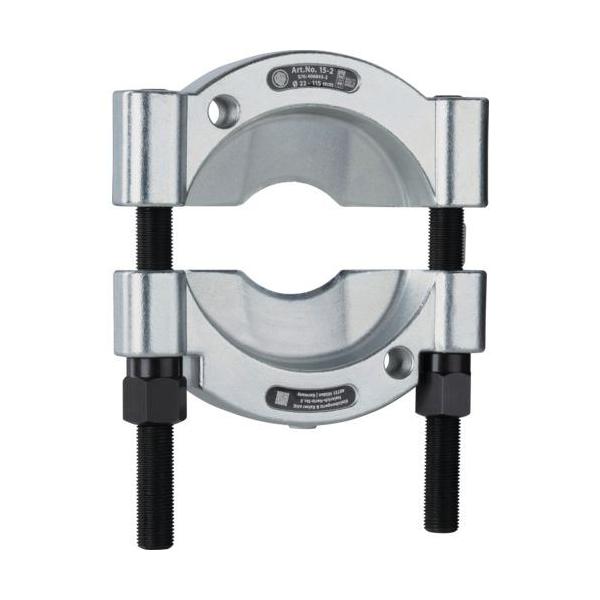 《メーカー》ＫＵＫＫＯ社《品番》15-2《特長》●鋭利且つ頑丈な爪が僅かな隙間に食い込み対象物を引きはがします。●プーラーとセパレーターを同時に締め込んでいくことで安全且つ確実な分離作業が可能です。●外掛けプーラーの爪が入る十分なクリアラン...