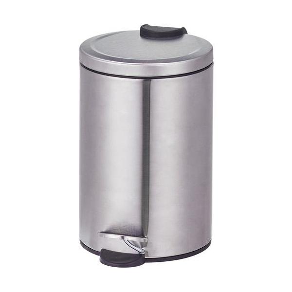 《メーカー》山崎産業（株）《品番》DP-34C-SB《特長》●ペダル式のフタ付で衛生的に処理できます。●本体はステンレス製で耐久性に優れています。●コンパクトで場所をとらない小型タイプ。《用途》●トイレ用。《仕様》●間口(mm):168●奥...