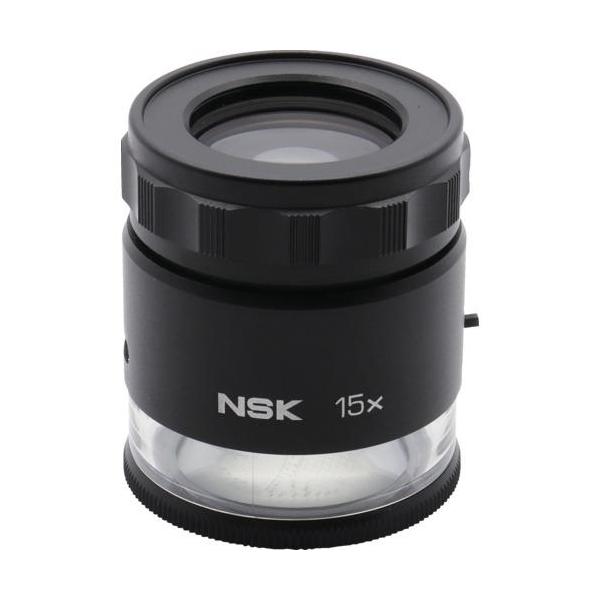 《メーカー》新潟精機（株）《品番》NLSL-15-1《特長》●スケール付で幅、直径などの寸法や角度が読み取れます。●長さ目盛は、0.1mm単位の目盛が見やすい階段状目盛です。●高寿命、省電力なLEDライト付で暗所でも見やすいです。●アクリル...