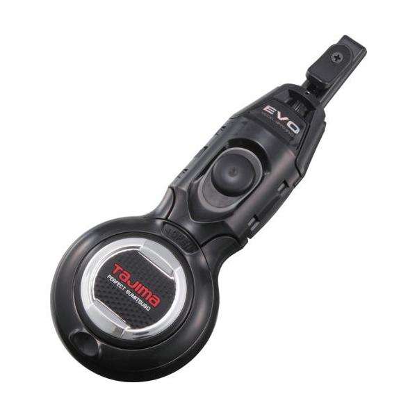 《メーカー》（株）ＴＪＭデザイン《品番》SFPS-EVO-MBK《特長》●丸型セフフック付で腰周りに装着可能です。●糸長さ20m /自動巻取10mです。●押さえやすく先端が見やすい斜めカットカルコケース採用しています。●本体が工具なしで全開...