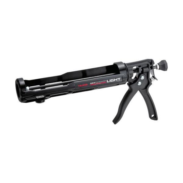 《メーカー》（株）ＴＪＭデザイン《品番》SFCNV-LIGHT《特長》●セフフック付で腰周りに装着可能です。●ノズルカット面を自在に操るロータリー式ハンドルです。●筒、グリップ、トリガーに軽量エンジニアリング・プラスチックを採用しています。...