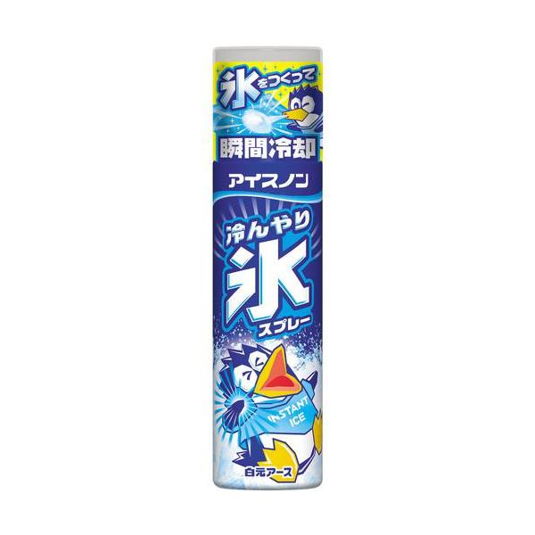 《メーカー》白元アース（株）《品番》02514-0T《特長》●氷を作って、瞬間冷却。●ハンカチなどにスプレーすると、ミストが氷上に変化し、ほてった肌に充てるだけでどこでも瞬間冷却ができます。《用途》●暑い季節の熱中症対策に。●スポーツ、レジ...