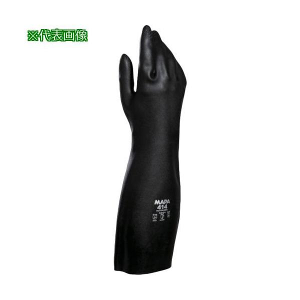 《メーカー》ＭＡＰＡ社《品番》34414160《特長》●2枚のネオプレン層を重ね合わせることで、機械的・化学的耐性を高めています。●内側の赤い層により摩耗箇所が発見が容易です。●分厚い生地により幅広い溶剤（酸、脂肪族系溶剤、混合溶剤など）へ...