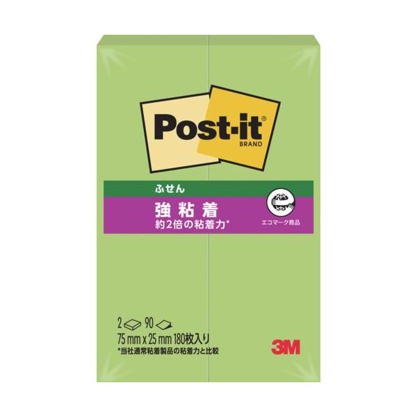 《メーカー》スリーエム　ジャパン（株）オフィスマーケット販売本部《品番》500SS-LE《特長》●粘着力は約2倍の強粘着タイプです。●樹脂面・垂直面にも貼れます。●くり返し貼ったりはがしたりできます。●古紙パルプ配合率100%の再生紙を使用...