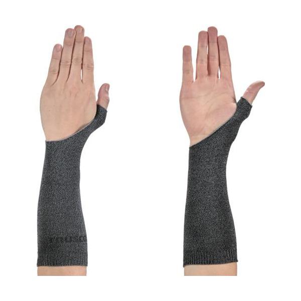 《メーカー》トラスコ中山（株）《品番》TGMBA-250《特長》●高強力ポリエチレン繊維を使用した、耐切創腕カバーです。●親指に装着することができるのでズレにくく、縫い目がないので引っ掛かりや違和感がありません。●ひんやりしたつけ心地です。...