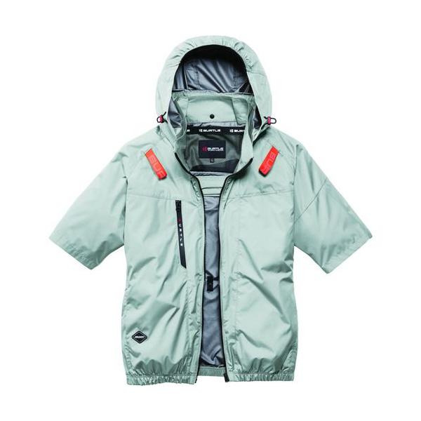 《メーカー》（株）バートル《品番》AC2096HB-60-M《特長》●軽量・撥水性に優れたソフトシェル素材を使用しています。●背ヨークに保冷剤を収納可能なポケット付です。●ヘルメット収納フード（着脱可能）、フックハンガー、背ランヤードホール...