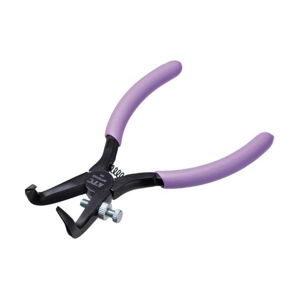 《メーカー》京都機械工具（株）《品番》AP205B《特長》●自動車のフロント・リアバンパー、フロントフェンダーライナー等に使用されている樹脂製クリップの取り外しが容易に行えます。《用途》●内装外装部品の取り外しに。《仕様》●全長(mm):1...