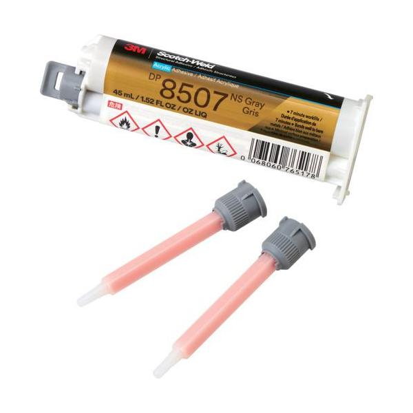 《メーカー》スリーエム　ジャパン（株）テープ・接着剤製品事業部《品番》DP8507NS RIFILL KIT《特長》●焼き付け塗装（200℃30分）に耐える高い耐熱性があります。●あらゆる金属に対して、高い接着力・耐久性を有します。●常温保...