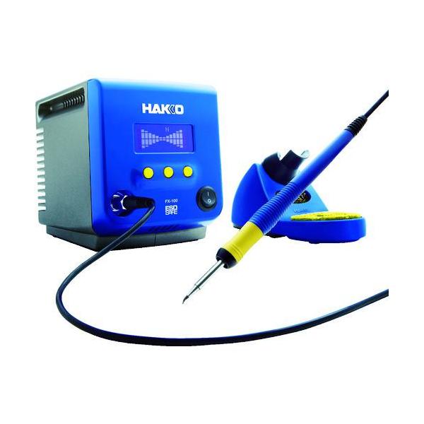 《メーカー》白光（株）《品番》FX100-81《特長》●マイクロソルダリング（微細はんだ付け）に最適です。●次世代のIH（高周波誘導加熱）方式を採用しています。●顕微鏡下でも機敏に操作できるよう、軽量で細身のグリップと細く軽いコードを採用し...