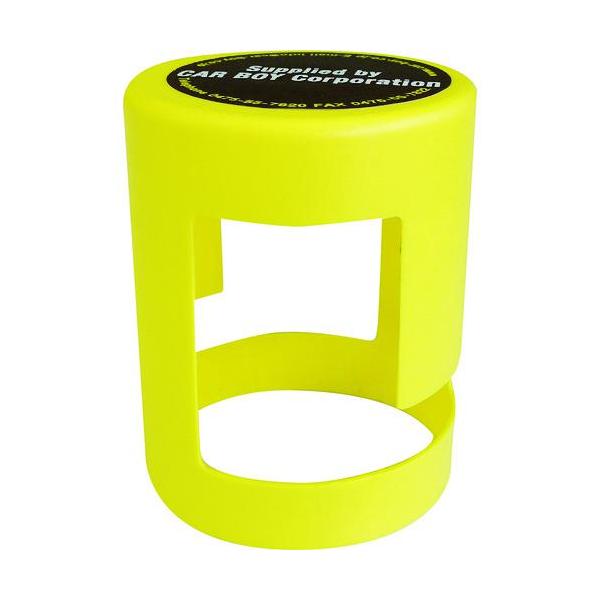 《メーカー》（株）カーボーイ《品番》CP-02CL《特長》●キャップ部分を回転させることによってプラチェーンをロックすることができます。《用途》《仕様》●色:イエロー●幅(mm):67●高さ(mm):86.5《仕様２》《原産国（名称）》中国...