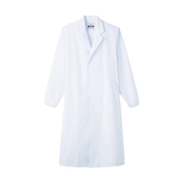 《メーカー》（株）サーヴォ《品番》MR-210-3L《特長》●細菌の繁殖を防ぐ強力な抗菌効果を発揮する「フレッシュエリア」加工付です。●前身はスナップボタン留めなので着脱がしやすく破損による異物混入を防止します。●食品の研究開発や検査部門な...