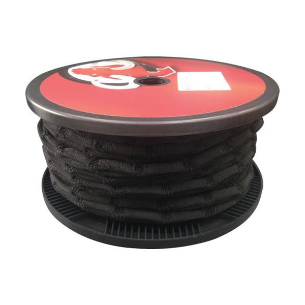 《メーカー》（株）ユタカメイク《品番》PST-17《特長》●ゴム自身が輪の連続で引っ掛け可能です。●クモの巣のように自在に張り巡らせることができます。《用途》●自転車やバイクの荷物固定などに。《仕様》●色:ブラック●長さ(m):40●包装形...