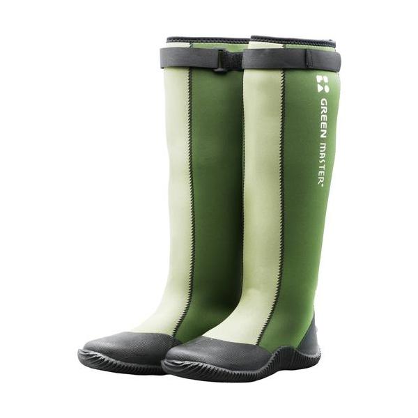 《メーカー》アトム（株）《品番》2620-GRE-LL《特長》●オシャレで軽く、伸縮性のよい長靴です。●防水加工により、濡れた足場でも安心してご使用いただけます。●独自開発のグリップ底により、足場に跡が残りにくく、高いグリップ力を発揮します...