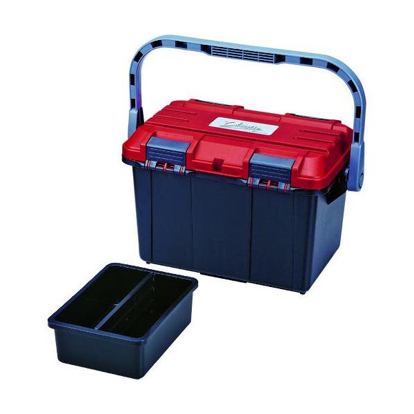 《メーカー》（株）リングスター《品番》D-4500-R/BK《特長》●座っても踏み台としても使用可能な頑丈設計で、重たい荷物を入れても安心です。●両開きで出し入れがしやすいです。●フタを取り外せば便利なバスケットとして使用可能です。●充電式...