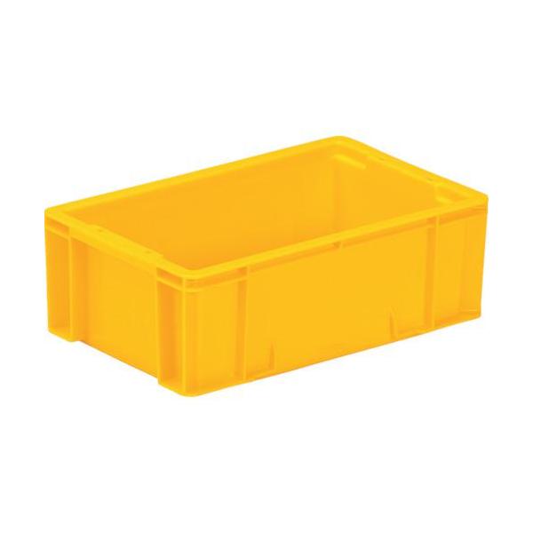 《メーカー》三甲（株）《品番》SK-6-3-YE《特長》●全面ベタ目のスタンダードな多目的通箱です。●堅牢な設計で多くの用途にご使用頂けます。●異物混入対策を施した小型サンボックスです。《用途》●工場の保管、運搬用に《仕様》●容量(L):6...