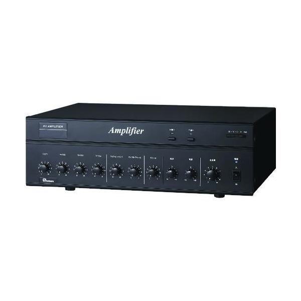 《メーカー》（株）ノボル電機《品番》FA-606《特長》●事務所、倉庫、工場、店舗、各施設等の案内放送、BGM放送に最適なPAアンプです。《用途》●規模に合わせた業務放送に最適です。《仕様》●定格出力(W):60●電源:AC100V●幅(m...