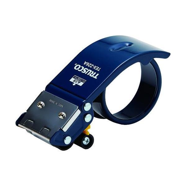 《メーカー》トラスコ中山（株）《品番》TEX-226A《特長》●カッターが鋭くOPPテープをはじめとする幅広い種類のテープに対応します。●OPPテープに使用できます。《用途》《仕様》●最大テープ幅(mm):50●最大テープ外径(mm):11...