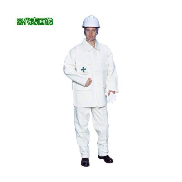 《メーカー》日本エンコン（株）《品番》5161-A-3L《特長》●綿100%の風合いを保ちながら、特殊な防炎加工により優れた耐熱防炎性を有します。●溶接や鉄系のスパッターにも強く、洗濯性も優れています。《用途》●製鉄所、鉄工所、造船所などの...