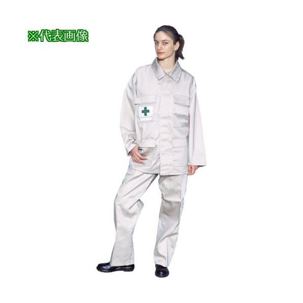 《メーカー》日本エンコン（株）《品番》5161-B-L《特長》●綿100%の風合いを保ちながら、特殊な防炎加工により優れた耐熱防炎性を有します。●溶接や鉄系のスパッターにも強く、洗濯性も優れています。《用途》●製鉄所、鉄工所、造船所などの溶...