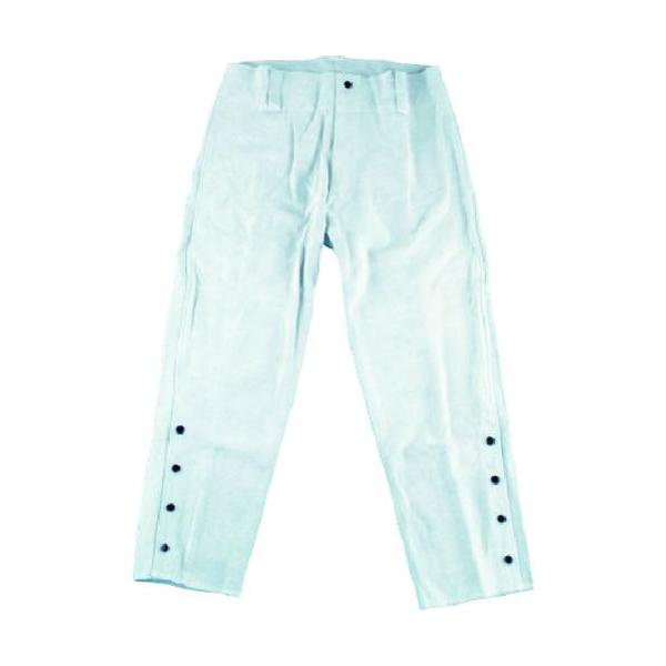 《メーカー》（株）シモン《品番》4140171《特長》●熱に強い牛床革のズボンです。《用途》●溶接、鉄鋼、機械などの各種現場に。《仕様》●サイズ:L●ウエスト(cm):95●股下(cm):71●厚さ(mm):1.5《仕様２》●厚さ:1.5m...