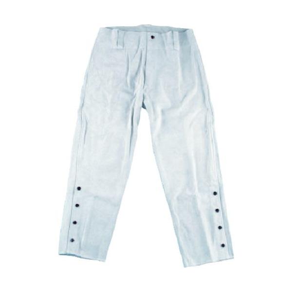 《メーカー》（株）シモン《品番》4140172《特長》●熱に強い牛床革のズボンです。《用途》●溶接、鉄鋼、機械などの各種現場に。《仕様》●サイズ:2L●ウエスト(cm):98●股下(cm):73●厚さ(mm):1.5《仕様２》●厚さ:1.5...