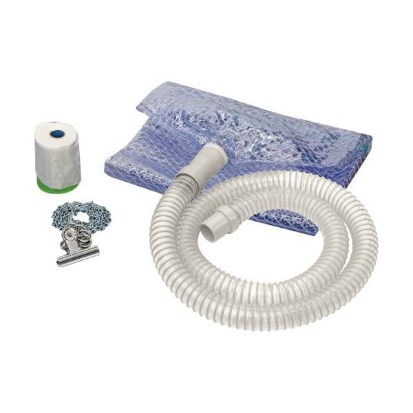 《メーカー》アサダ（株）《品番》EP348《特長》●エアコン内部の汚れ、悪臭、冷暖房能力の低下を解消します。●天カセカバーは耐久性抜群で100〜200回の繰り返し使用ができます。●小型〜10馬力まで1枚でサイズ調整ができます。《用途》●天カ...